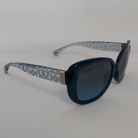 Coach | Accessories | New Coach Hc876 55317 Blue Sunglasses | Poshmark